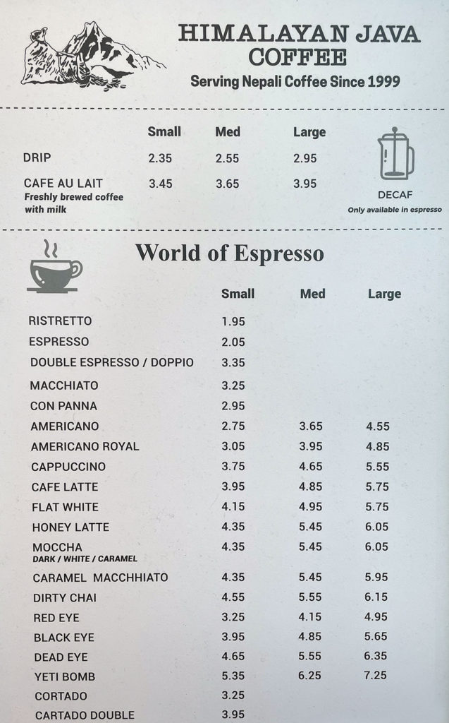 Himalayan Java Café Opens at Spire Seattle - Spire