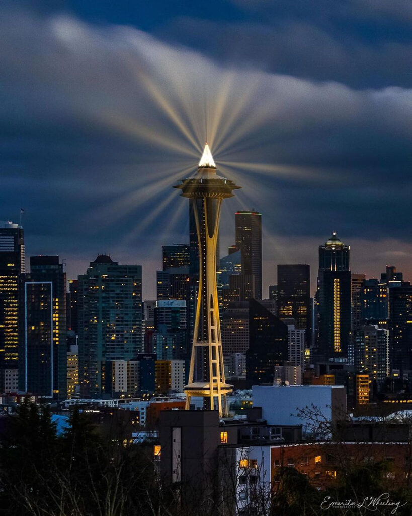 Spire, Spotted from All Around Seattle - Spire
